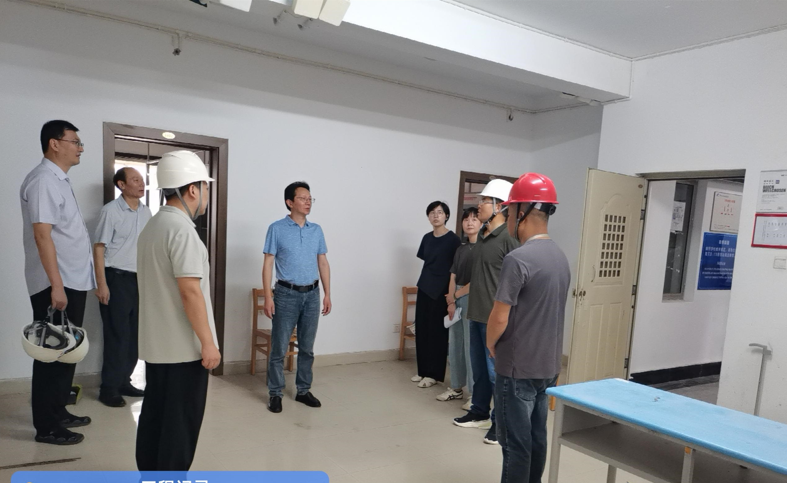 校领导深入暑期在建项目现场检查指导工作